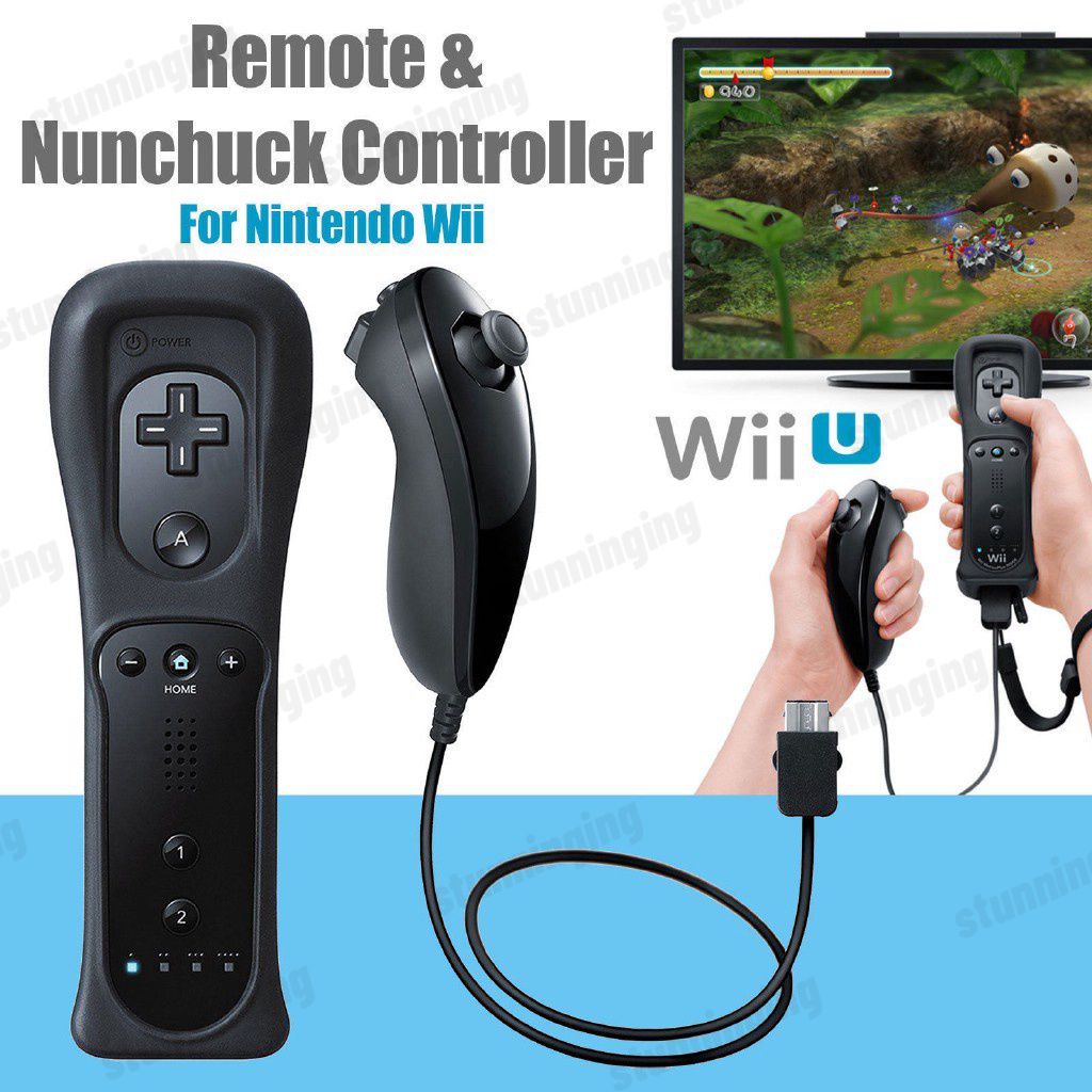 Joystick For Nintendo Wii Motion Plus Remote Controller Nunchuck ...