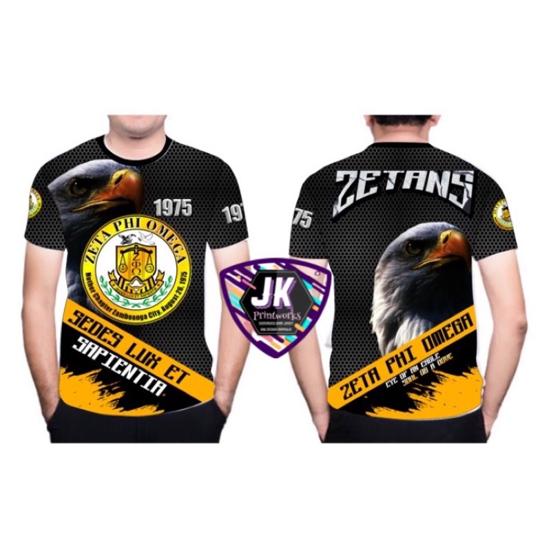 ZETA PHI OMEGA (ZETANS) FULL SUBLIMATION HIGH QUALITY PRINTING & CLOTH ...