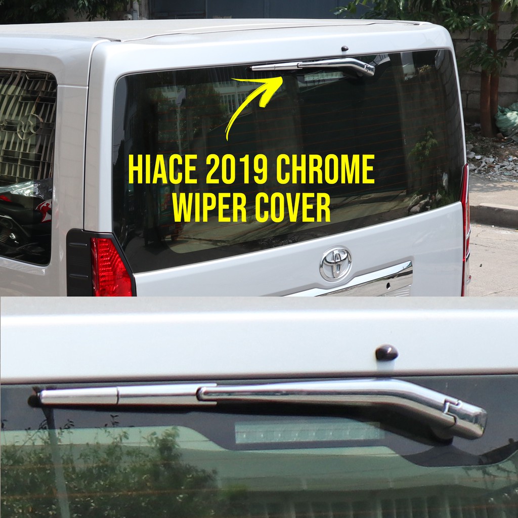 Hiace 2019-on NEW FACE Rear Wiper Chrome Cover | Shopee Philippines