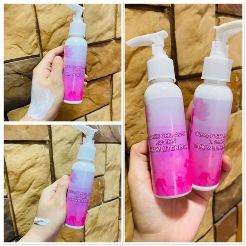 Bleach Collagen Lotion (10x Whitening) 100ml with Vit e, C and B3 ...
