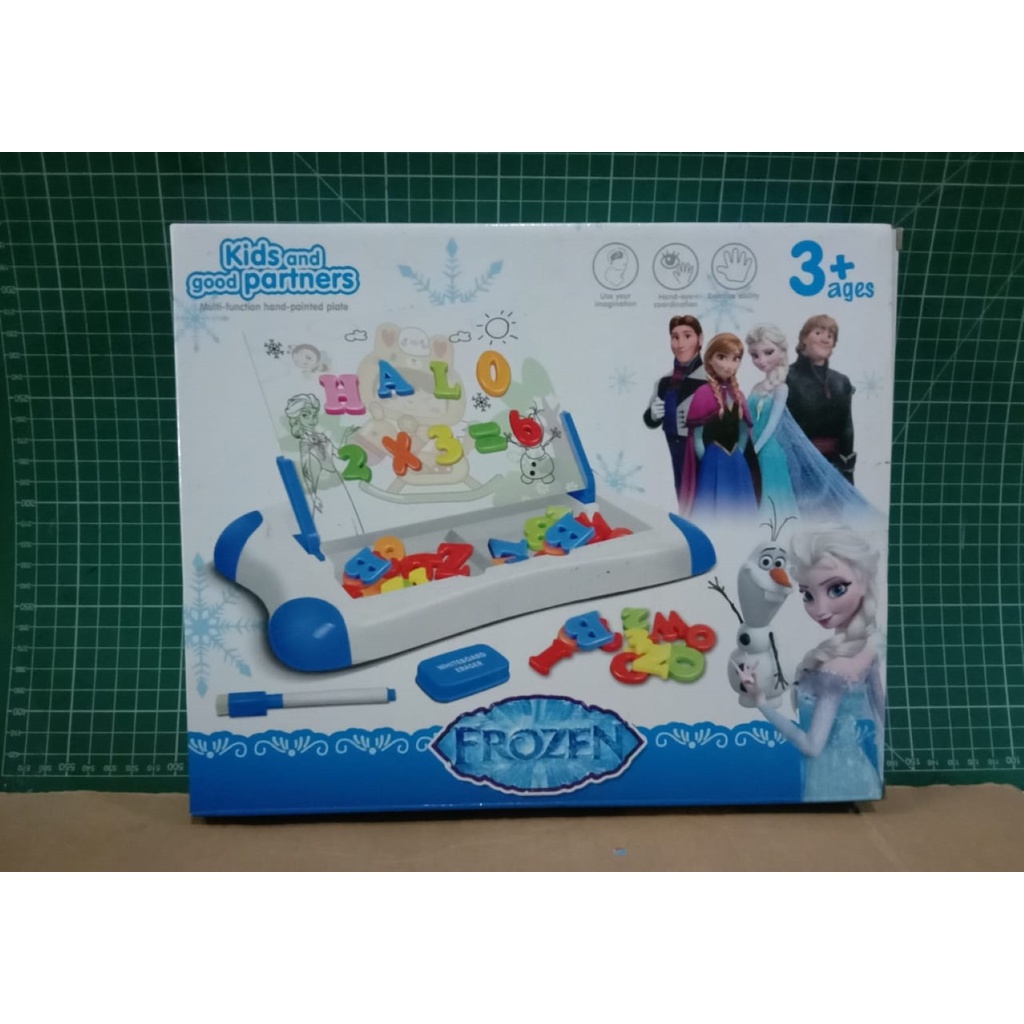 Frozen Magnetic Learning Case Whiteboard Toy | Shopee Philippines