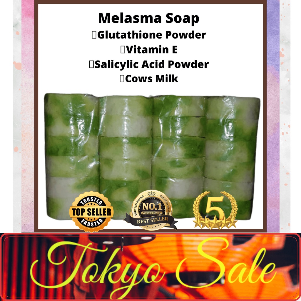 ORIGINAL MELASMA Soap 24pcs 1kilo per pack | Shopee Philippines
