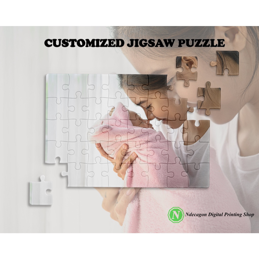 Personalized/Customized Jigsaw Puzzle Board | 5R Size (DIY Customized ...