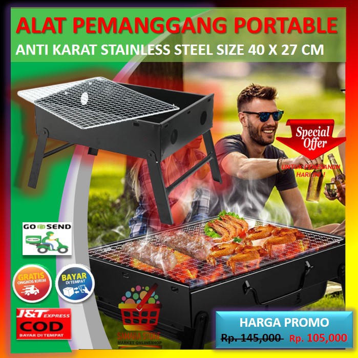 (A12) Portable SATE SATE Fuel Meat Tools ANTI-Rust STAINLESS STEEL ...