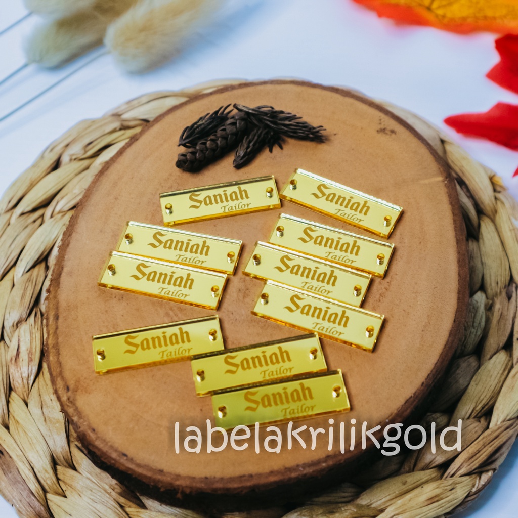 Hijab label | Clothes label | Acrylic label | Custom label | Hijab ...