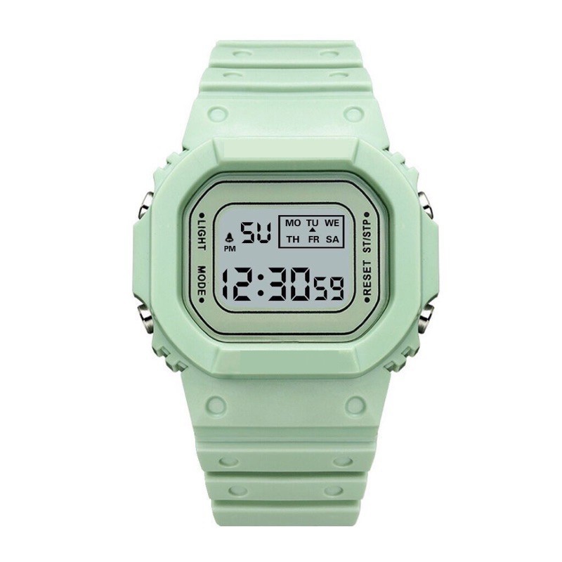 Sport Wrist Watch Cute Waterproof Korean Simple Digital Watch for Men ...