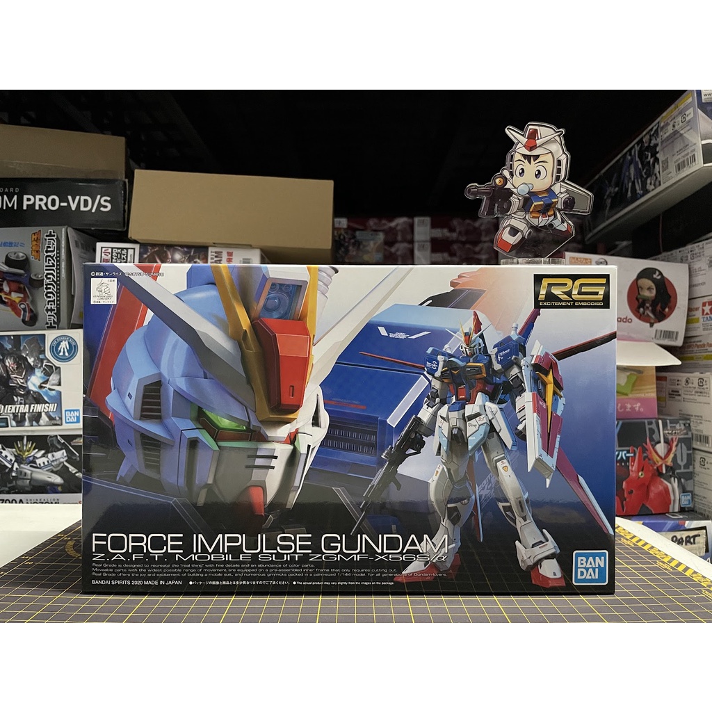 RG Real Grade - Box No. 33 - Force Impulse Gundam [JP] | Shopee Philippines