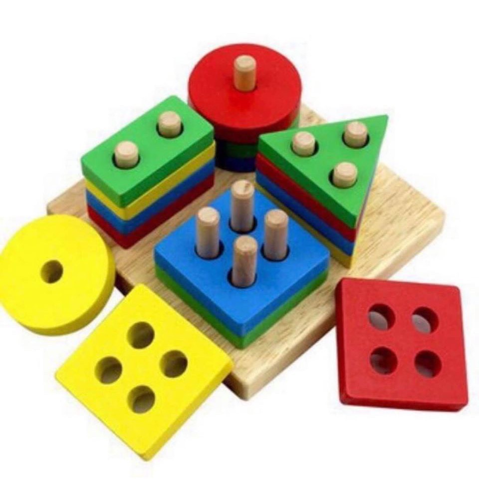 Drop the beautiful jigsaw puzzles - Square base = Safe toys | Shopee ...