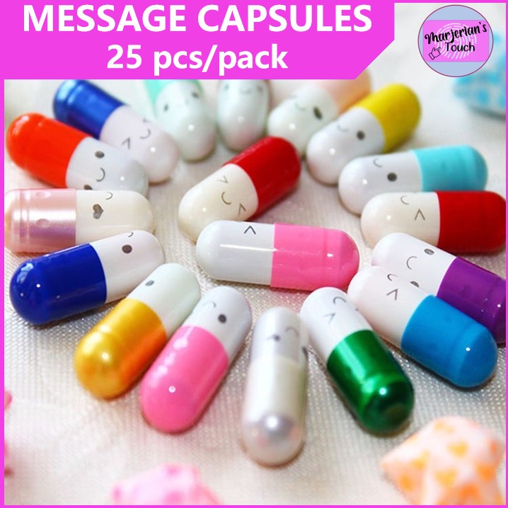 MESSAGE CAPSULES EMOJI CAPSULES LOVE LETTER CAPSULES VALENTINES ...