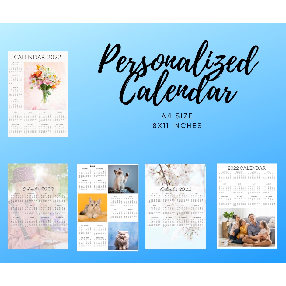 personalized calendar year 2022/company calendar | Shopee Philippines