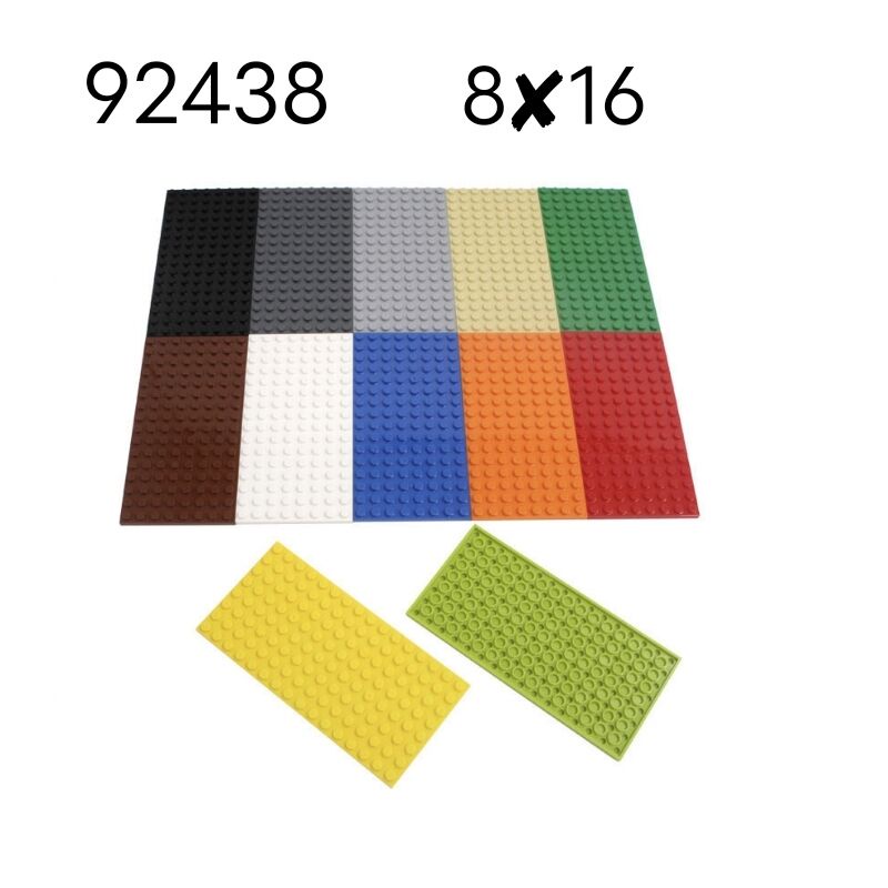 MOC Small Particle Accessories 8X16 Basic Board 92438 Double-Sided ...