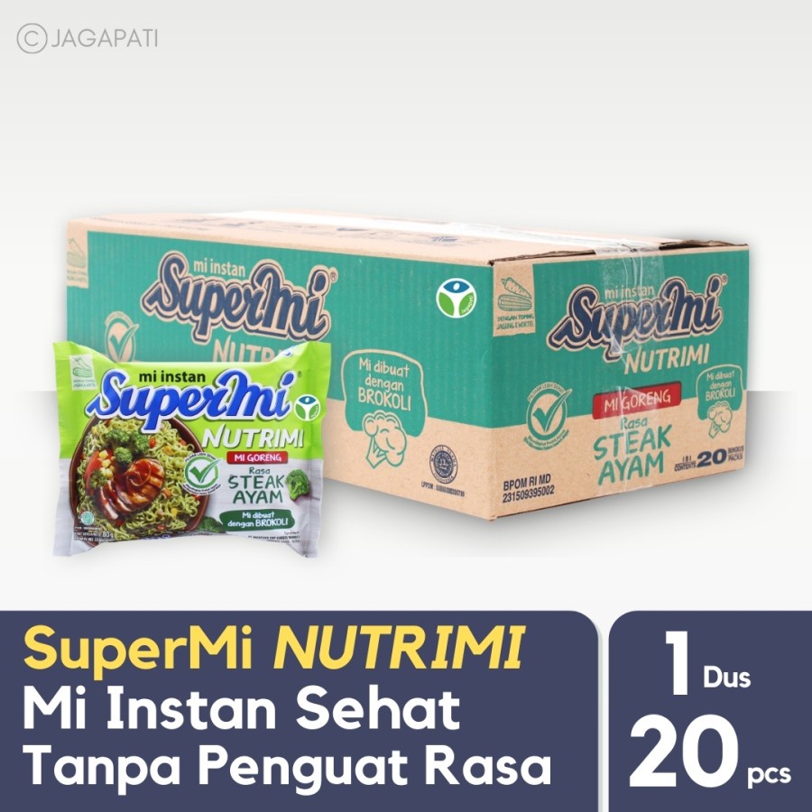 Supermi Nutrimi Noodles 1box Of 20ind (Please Go To Shopee EnC_Retail ...