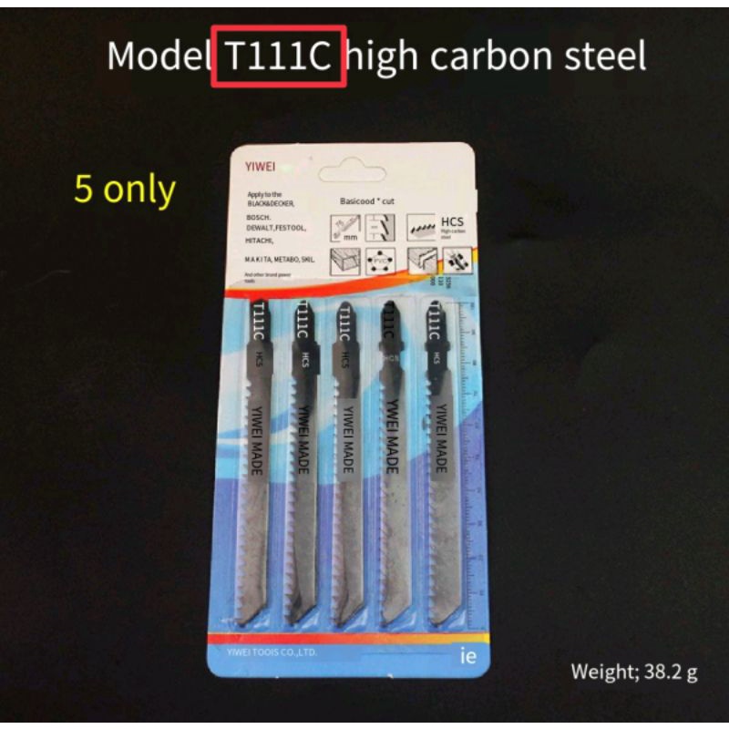 HSS Steel Jigsaw Blades Wood Steel Fast Cutting Reciprocating Jigsaw ...