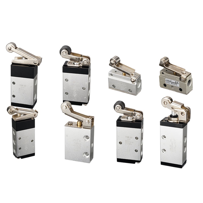 Pneumatic Travel Pressure Switch s3r-06/08 one-way m3r-210 2-Position m5 Three-Roller Mechanical ...