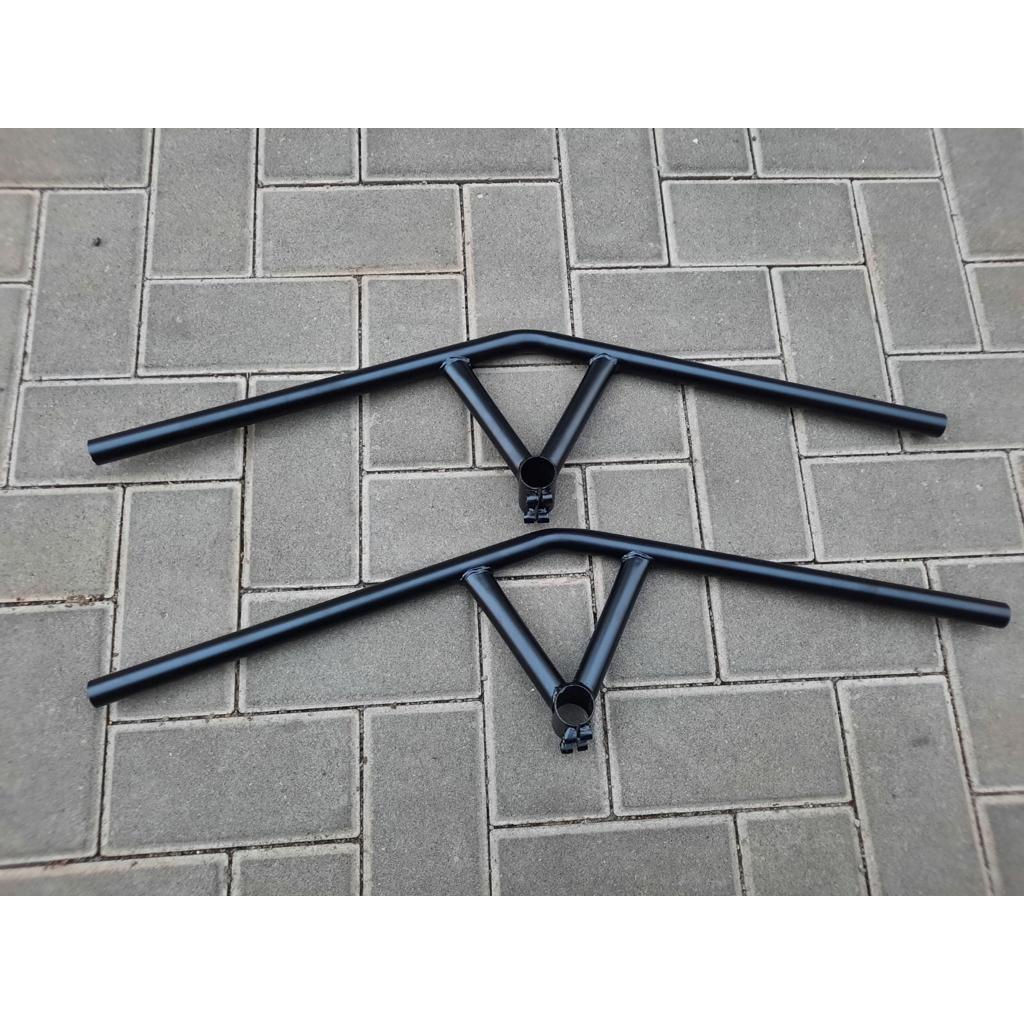 Bicycle HANDLEBAR / BULLMOOSE HANDLEBAR HANDLEBAR 22.2mm Clampt 28.6mm ...