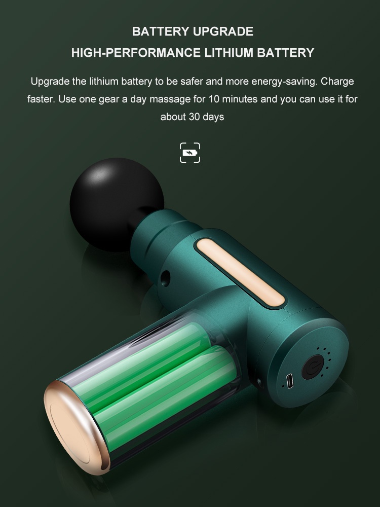 Massage Gun Muscle Relaxation Percussive High Frequency Vibration ...