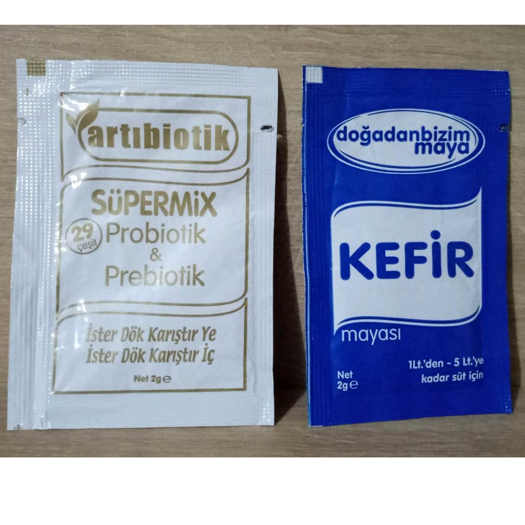 kefir Supermix Probiotic & Prebiotic Freeze Dried From Turkey Size 2 GR ...