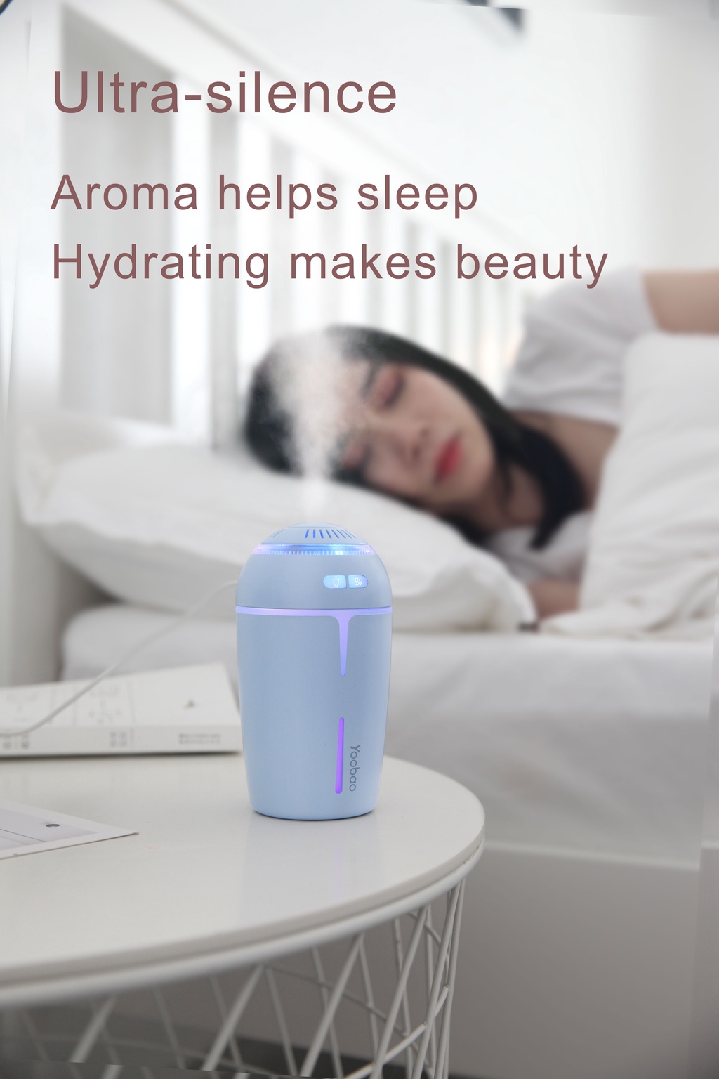 Yoobao YB-H05 USB Air Humidifier 300mL High Capacity with Built-in ...