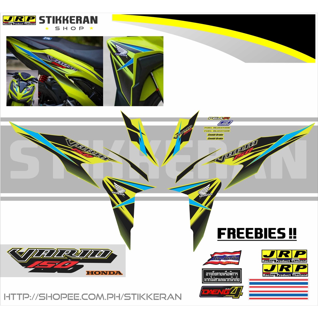 HONDA CLICK 125/150 MALAYSIAN/THAI CONCEPT VARIO DECAL | Shopee Philippines