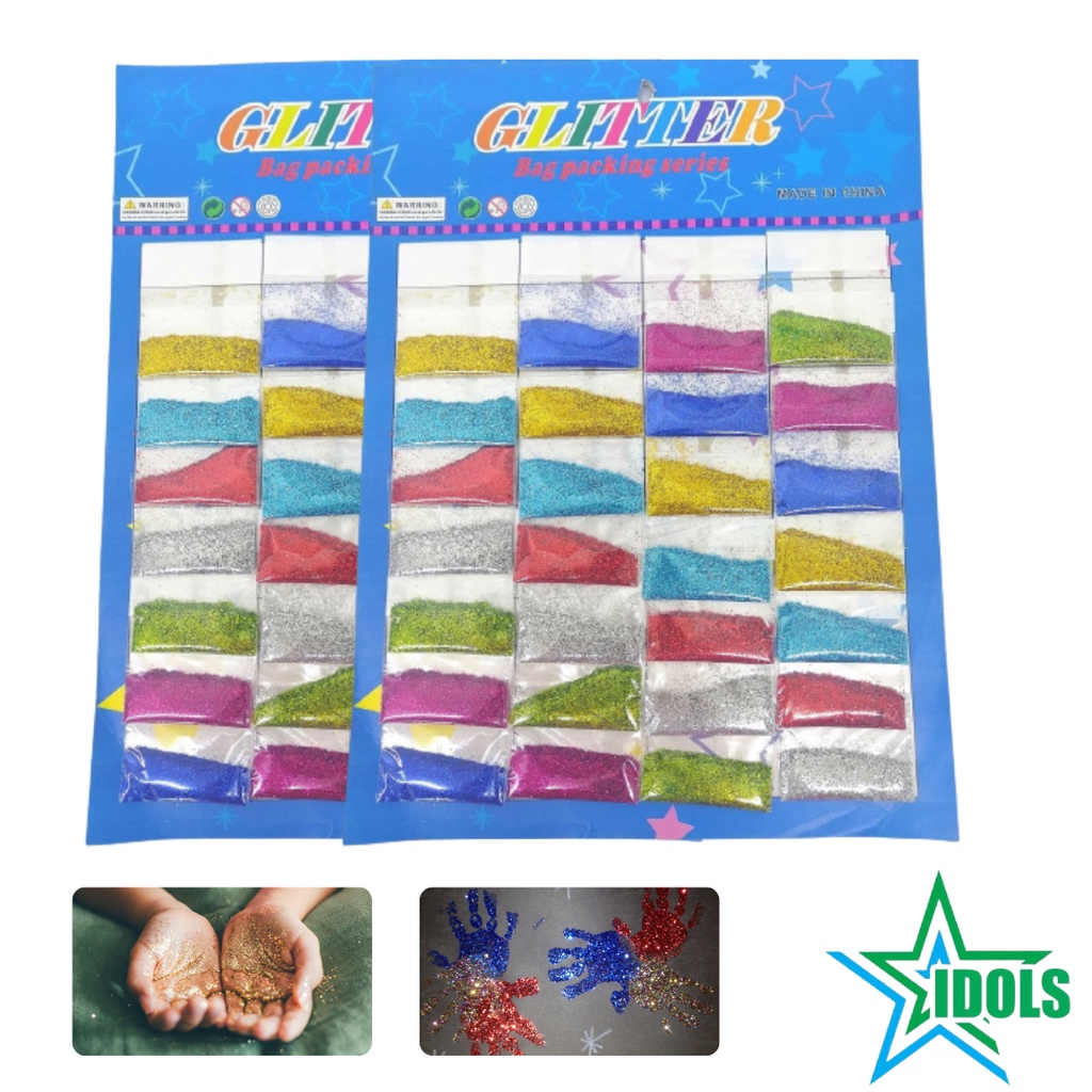 Glitter Pad by pack 28's AND 20's BIG | Shopee Philippines
