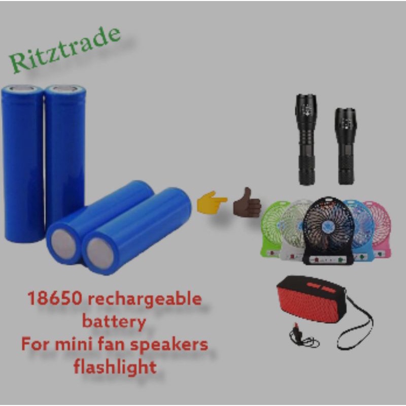 18650 battery per piece rechargeable | Shopee Philippines