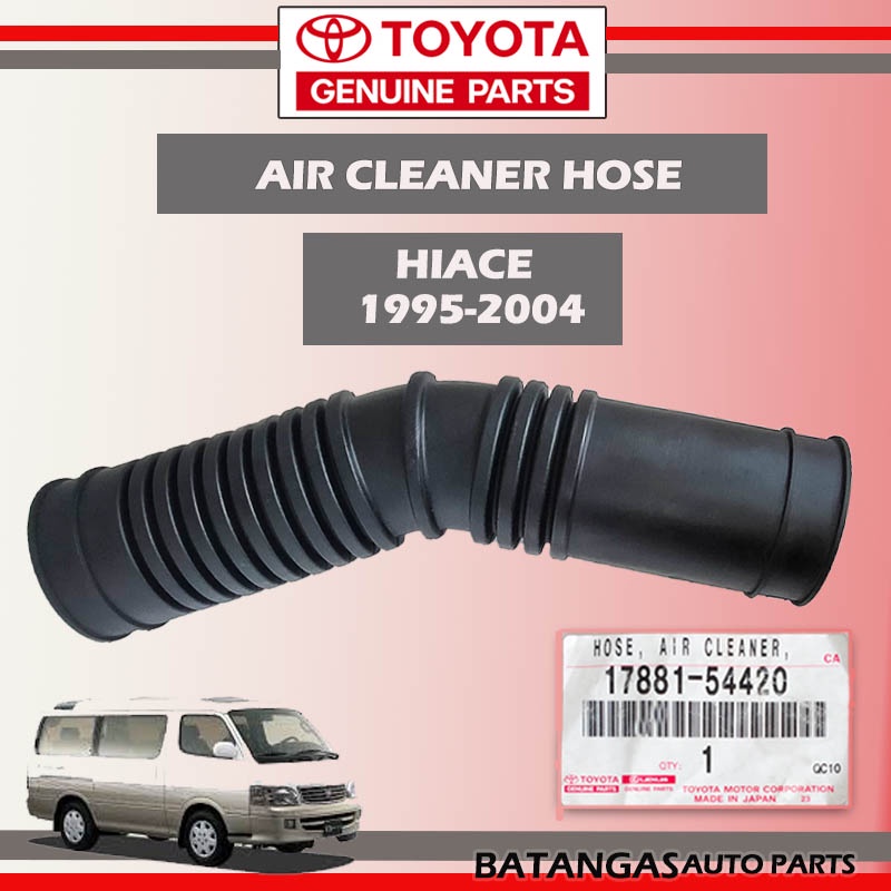 AIR CLEANER HOSE TOYOTA HIACE 1995-2004 GENUINE PARTS PN: 17881-54420 ...