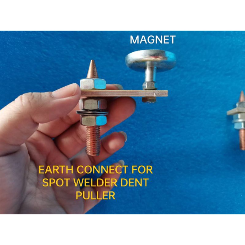 SPOT WELDER CAR BODY REPAIR MACHINE MESIN TARIK BODY MAGNET EARTH SPOT ...