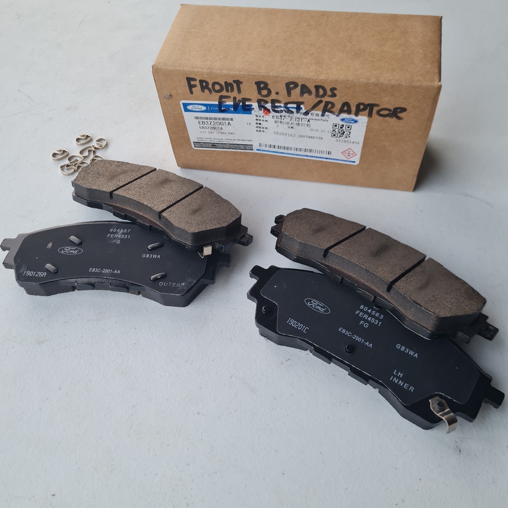[GENUINE] Front Brake Pad for Ford Everest and Raptor [2016-2020 ...