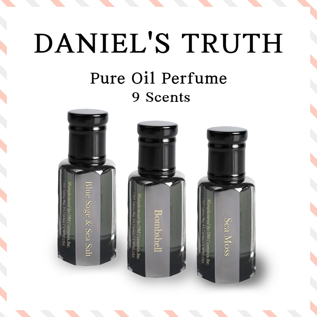 [DANIEL'S TRUTH] Pure Perfume Oil 10ml - 10 scents / Bombshell / Magnolia Lake / Blue Sage & Sea ...