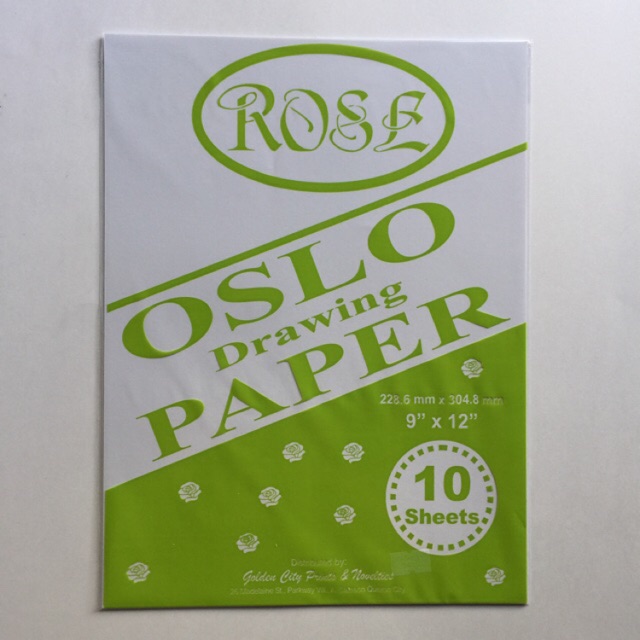 Rose Oslo Drawing Paper | Shopee Philippines