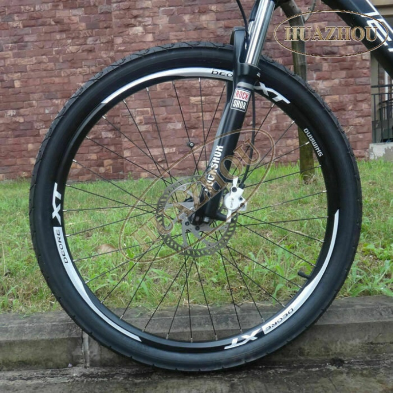 Wheelset Stickers for SHIMANO XT M785 26 Inch Cycling MTB Road Bike Rim ...