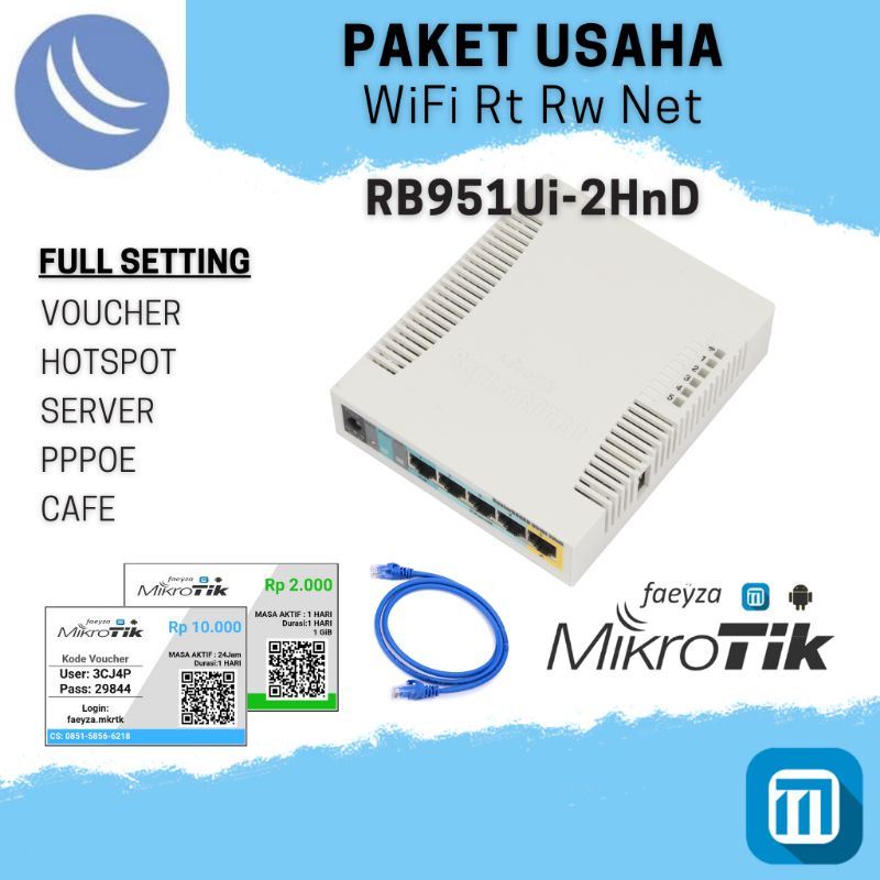Mikrotik Rb750 Full Setting Voucher Hotspot Pppoe Rt Rw Net 6bvd