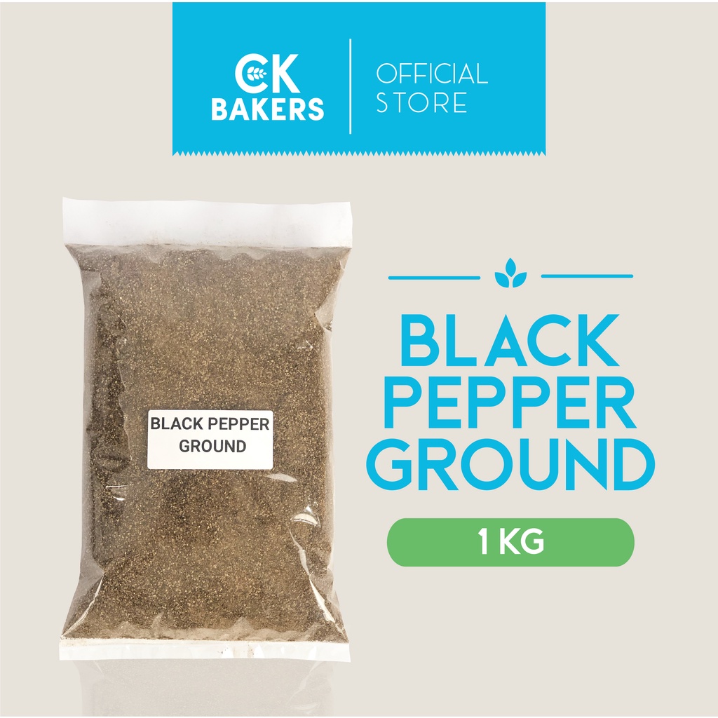 Ck Bakers Black Pepper Ground 1kilo/500g | Shopee Philippines