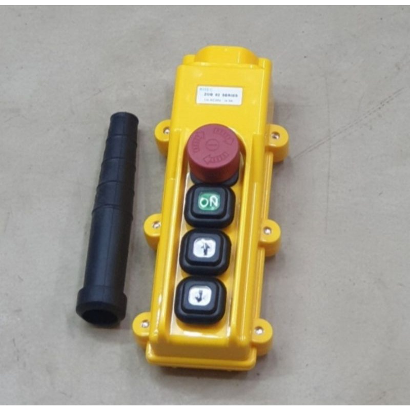TOMBOL REMOTE CONTROL CHAIN HOIST (4 button push) | Shopee Philippines