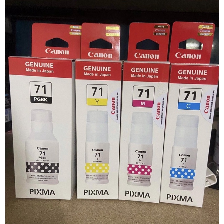 Canon 71 ink CYMB bottle | Shopee Philippines