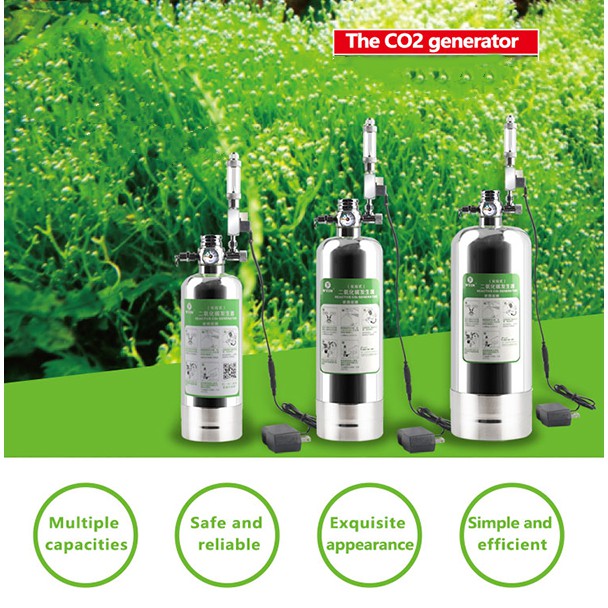 DIY CO2 Generator System Kit With The reaction Pressure Air Flow ...