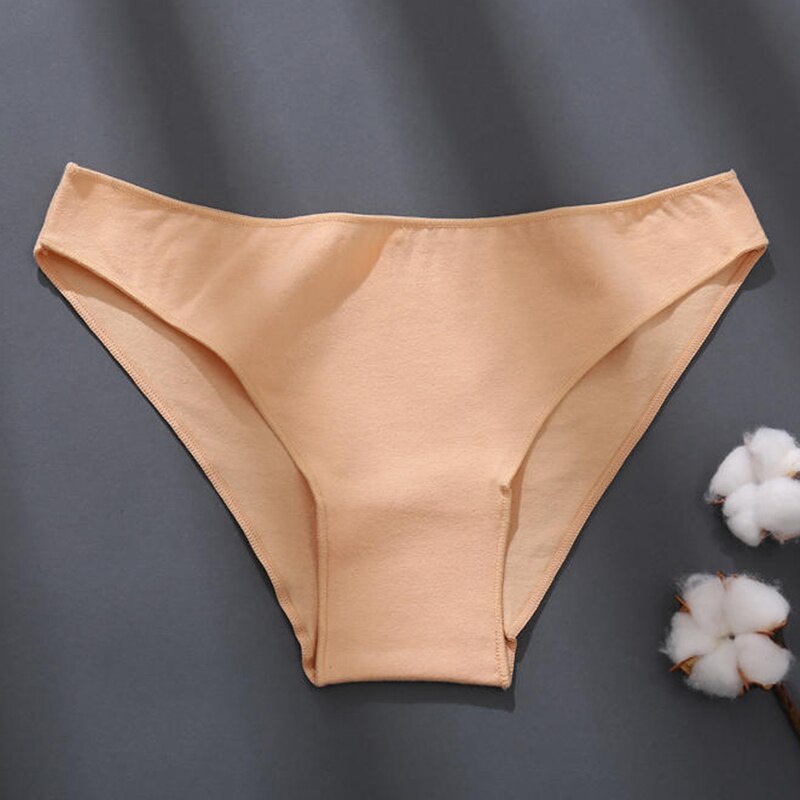 Finetoo Women Cotton Intimates Underwear Briefs Big Size M-Xxl Female ...