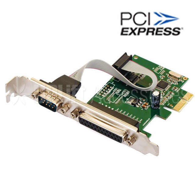 UPLift RS232 Serial Parallel Port Expansion Card for PC (PCI-E Interface) | Shopee Philippines