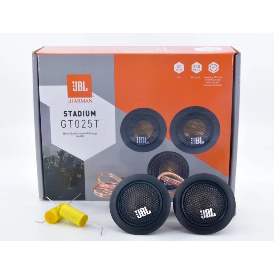 JBL GTO25T Tweeter with Filter Capacitor Car Horn Car Speaker | Shopee ...