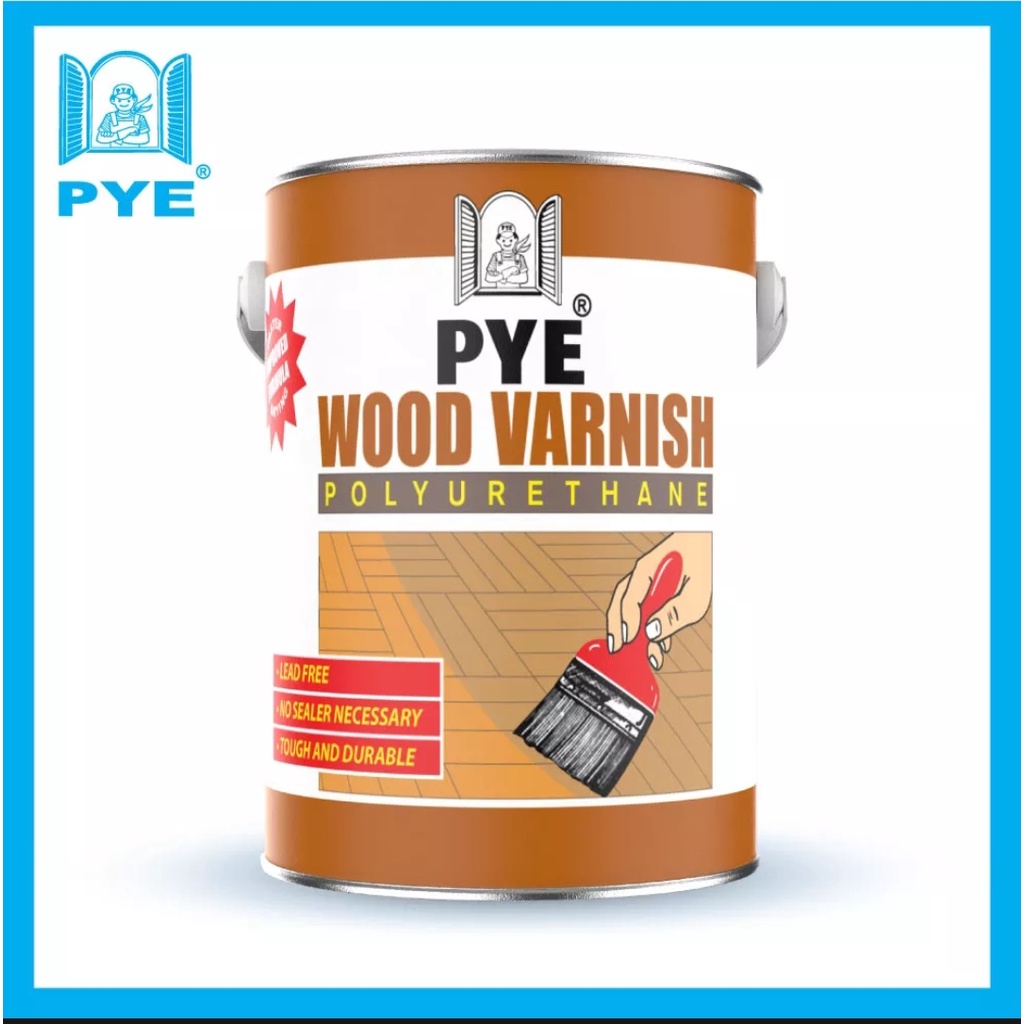 Pye Wood Varnish - Polyurethane Varnish | Shopee Philippines