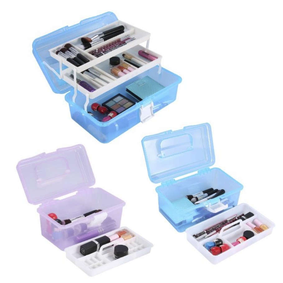 Multi Purpose Box Case Nail Art Craft Makeup Tool Manicure Toolbox Nail ...