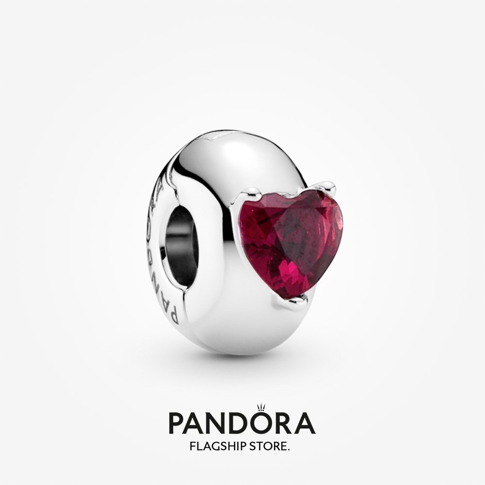 Pandora red heart solitaire clip charm | Shopee Philippines