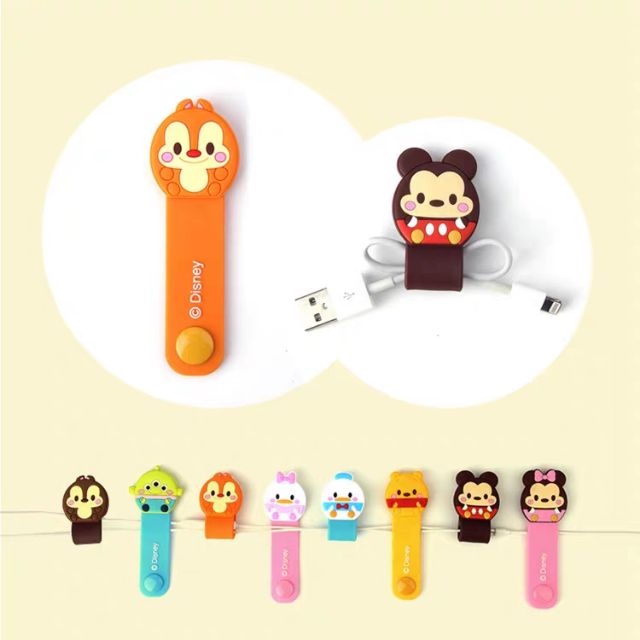 SJW Cartoon Wire Storage Buckle Holder Cat Paw Silicone Cute Earphone ...