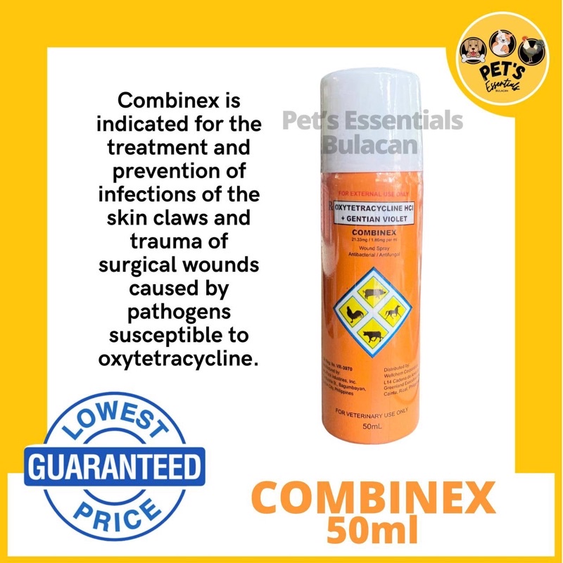 Combinex Wound Spray 50ml(NEW PACKAGING) | Shopee Philippines