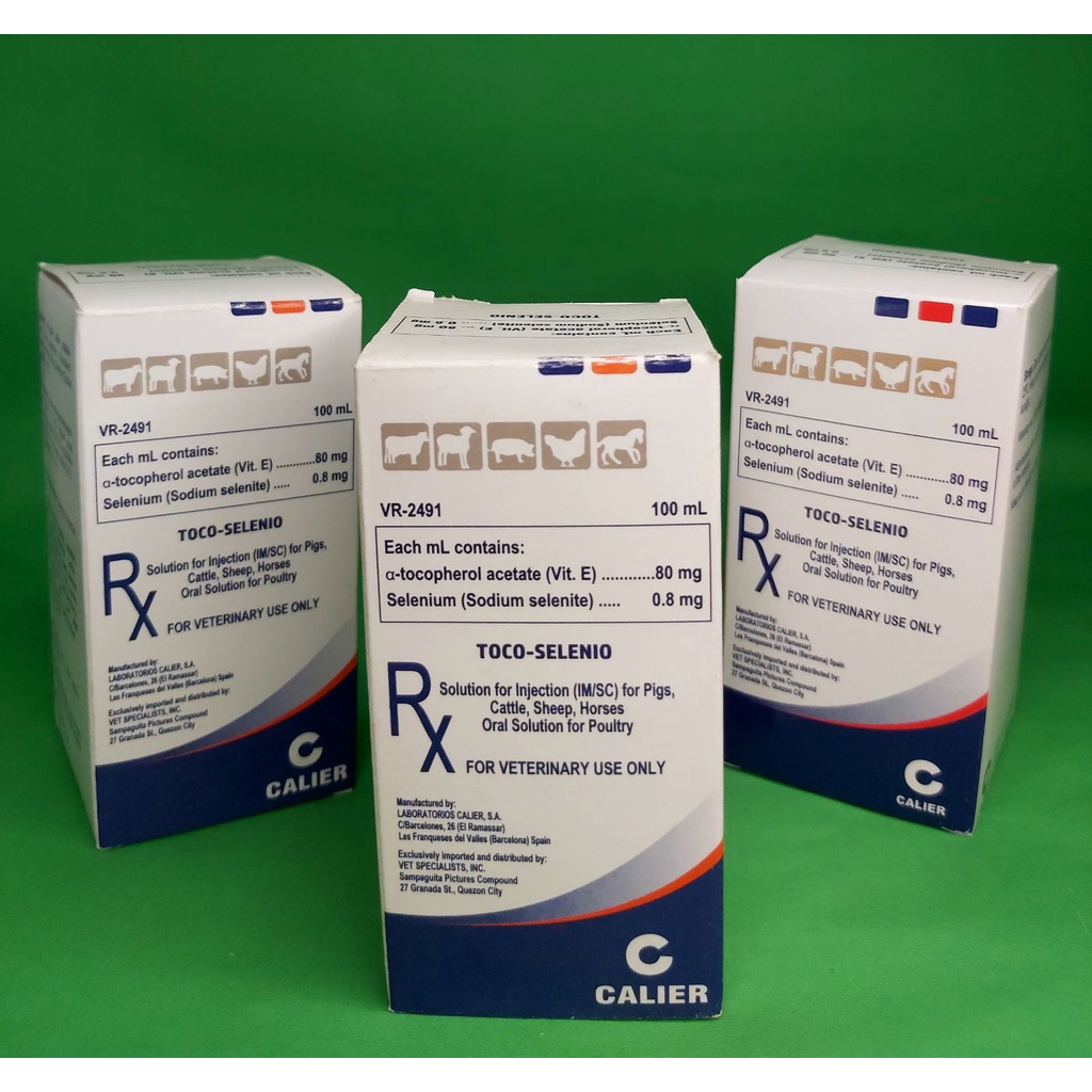 [ FC REYES AGRIVET ] Toco-Selenio 100ml Poultry Supply / Vitamins and ...