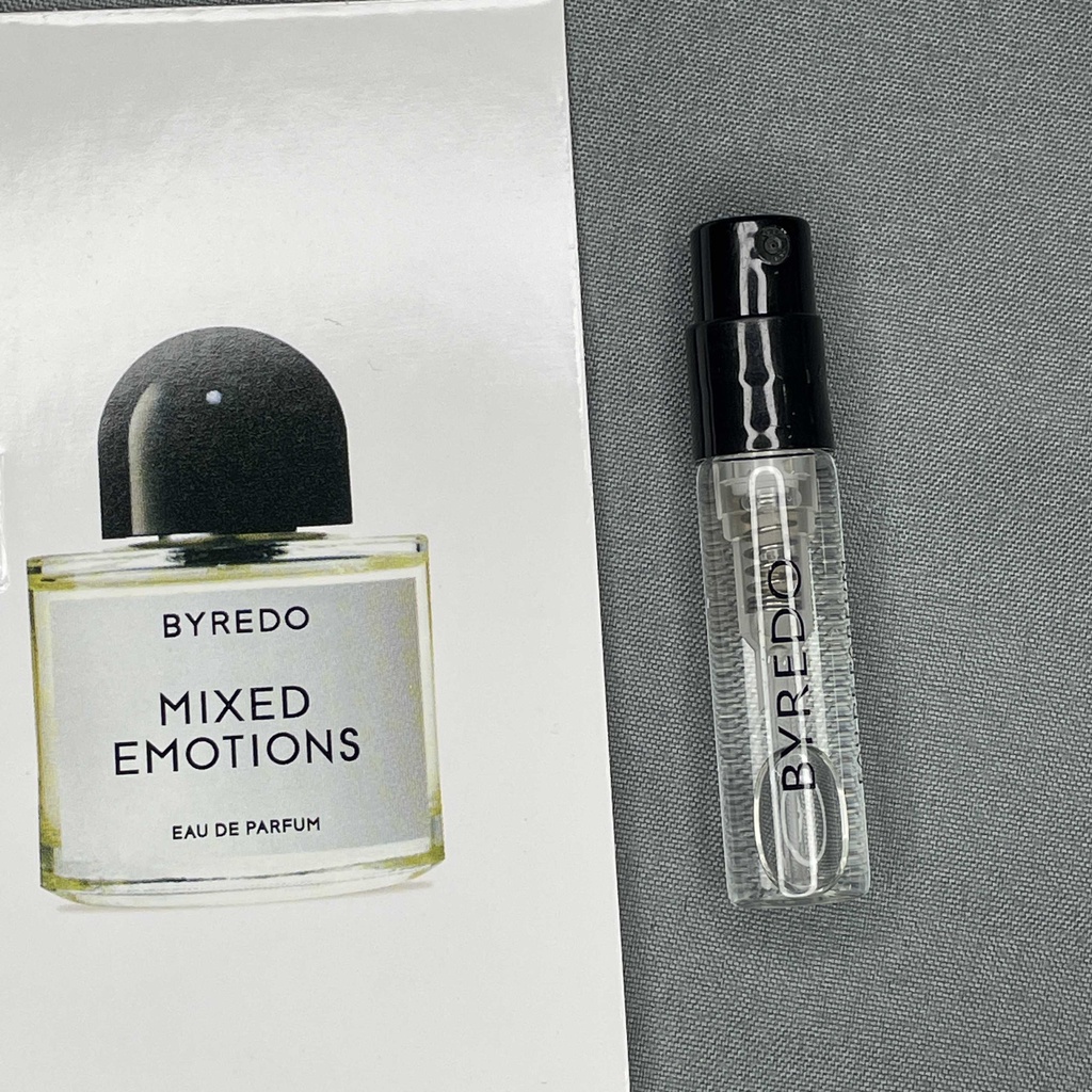 1.5ml Sample Byredo Mixed Emotions, 2021 Perfume Fragrance | Shopee ...