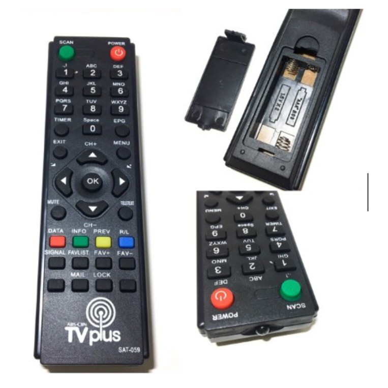 Replacement TVplus Remote Control code sat-059 Tv plus Remote (s24 ...