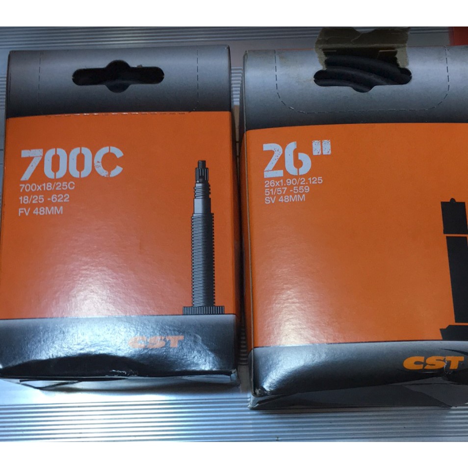 CST Bike Inner Tube 700C CST BikeInterior 700x18/25C FV (48mm) | Shopee ...