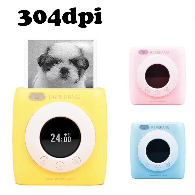 PAPERANG P2 P2S P3 300dpi Wireless Pocket Photo Thermal Printer ...