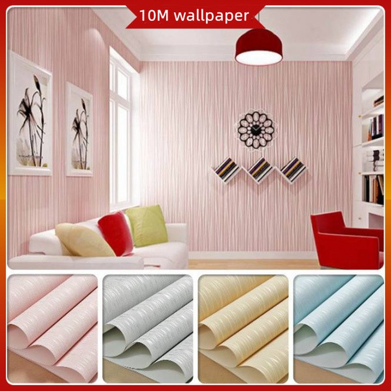 10m Wall Stickers Removable Self Adhesive Wallpaper Bedroom TV ...